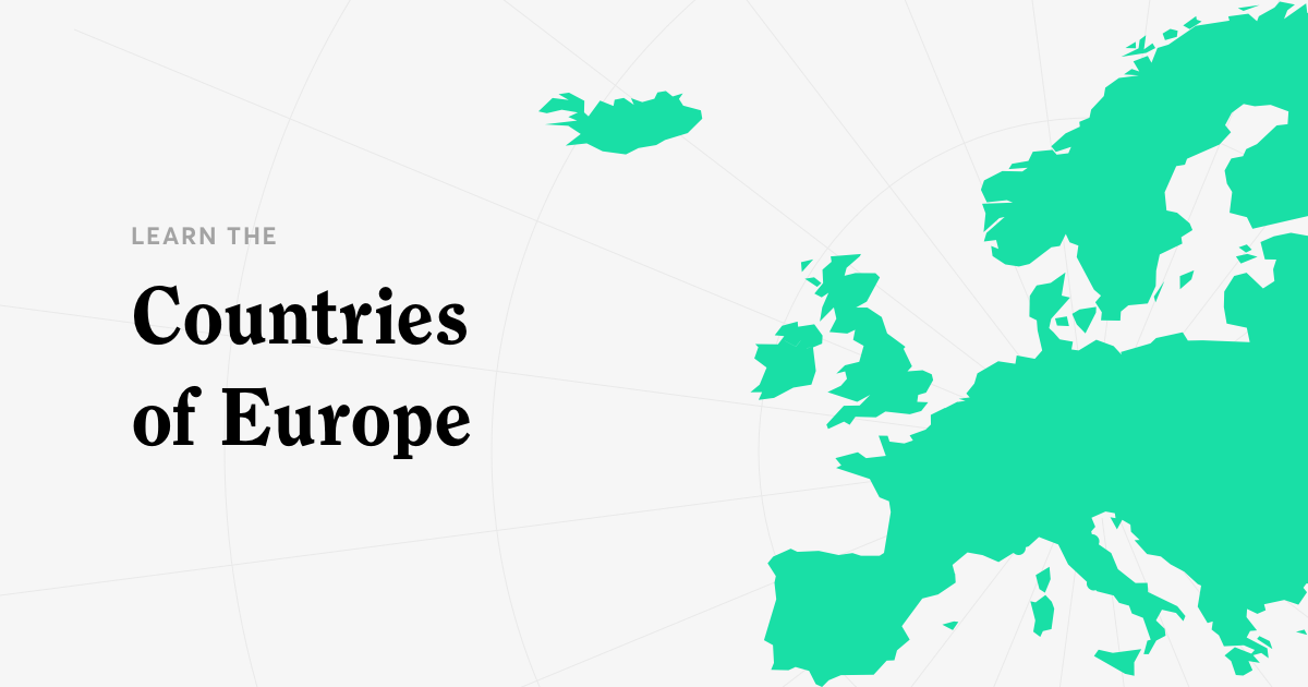 European Countries Map Quiz | Quizzical